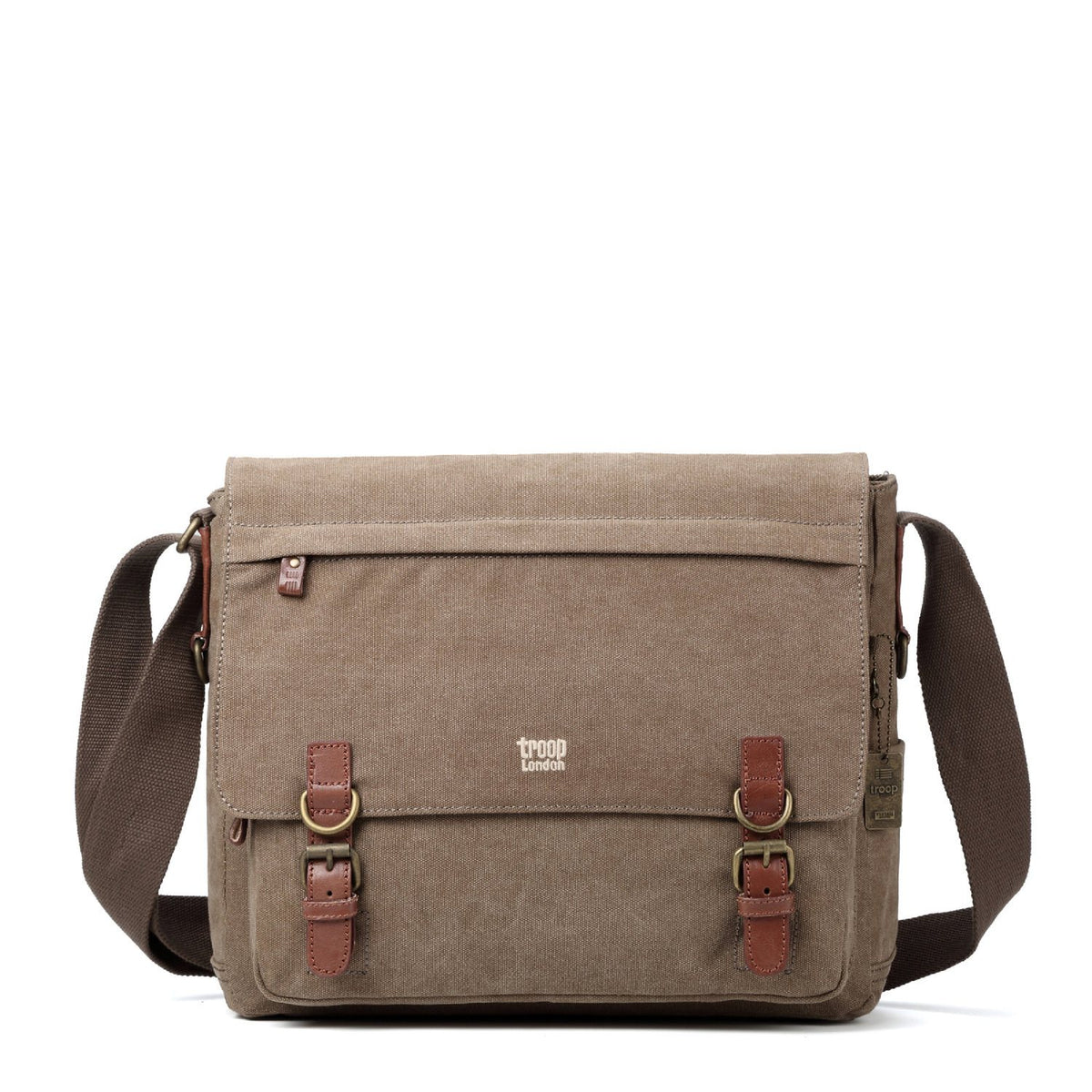 Troop London Classic Brown Canvas Flight Bag – Blokes Bags